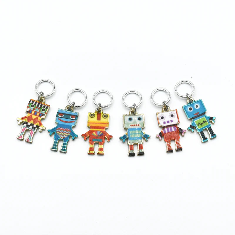 Robot Stitch Markers -6pc – Stitches