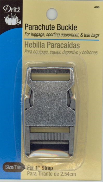 Dritz Parachute Buckle 1" Adjustable Silver – Stitches