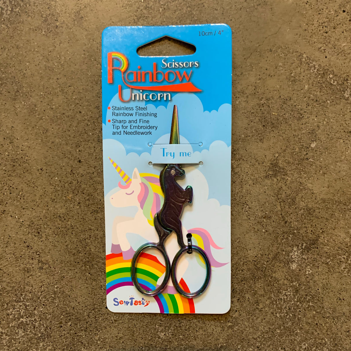 Rainbow Unicorn Scissors – Stitches